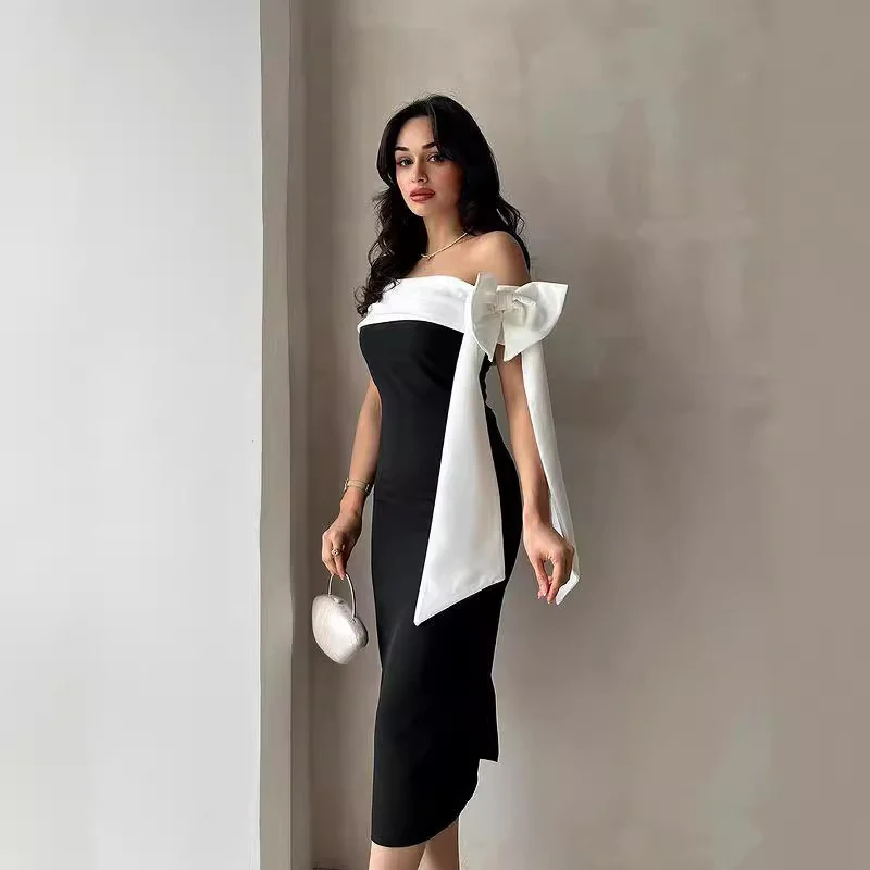 Buy Glory Side Bow Dresses for Women online from London Snitch ...
